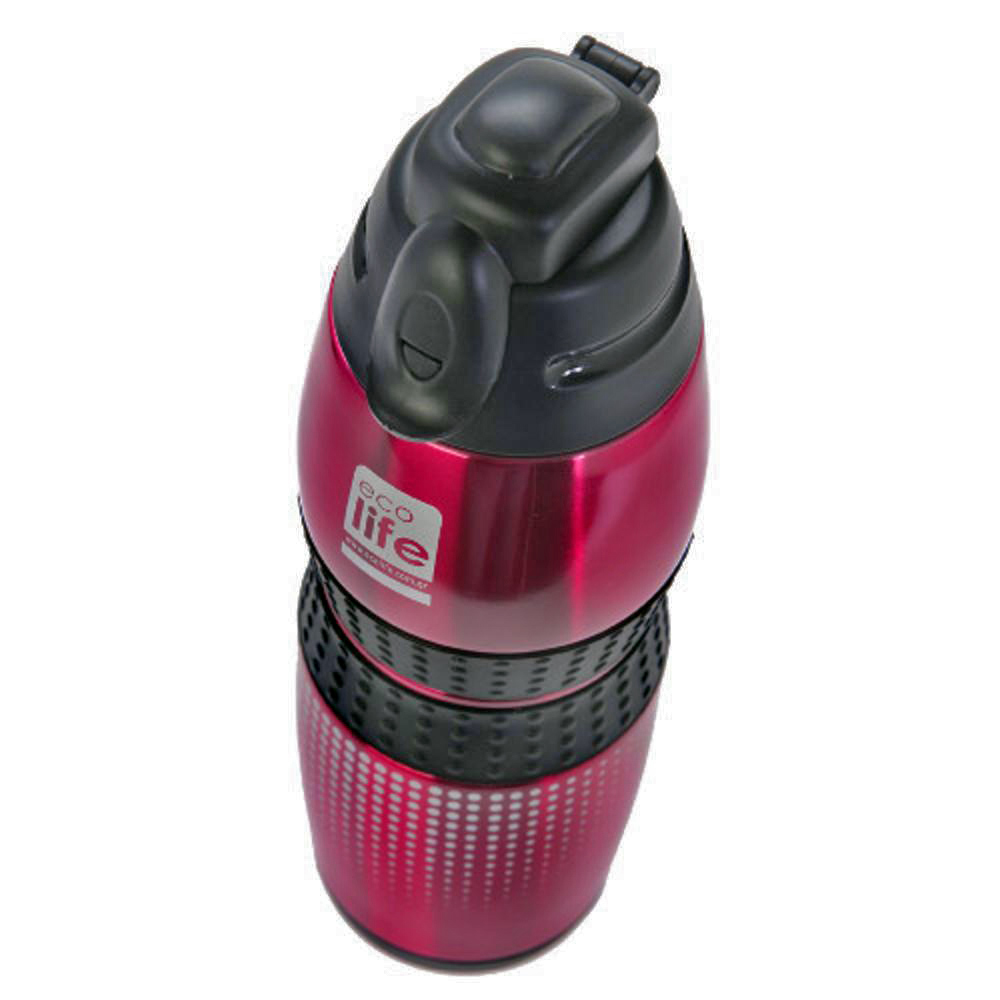 Ecolife Thermos : Red Thermos Bottle 400ml